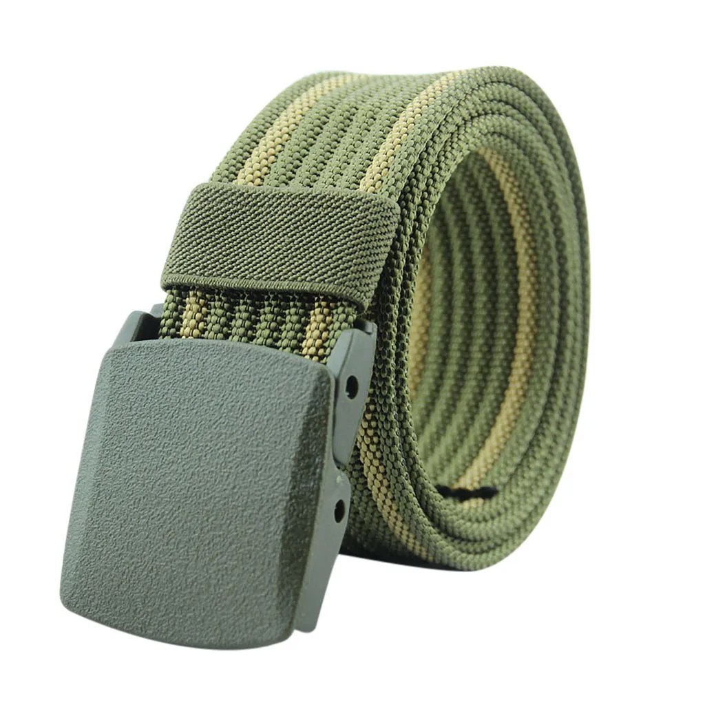 Унисекс, регулируемые пряжки для ремня, брезентовый ремень для спорта ...