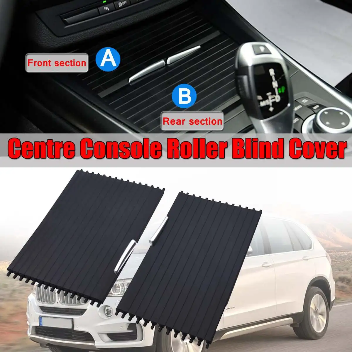 Novo-carro-dianteiro-se-o-traseira-centro-console-suporte-de-copo-rolo ...