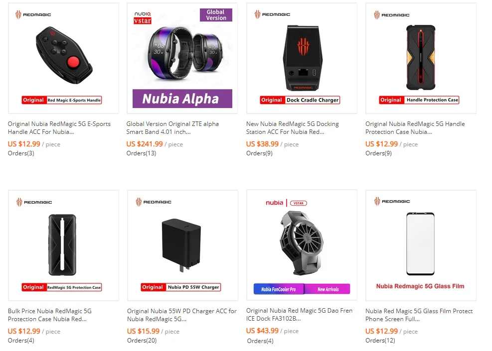 Red Magic 5G Bluetooth Wireless Gamepad for Nubia RedMagic 5S case Game ...