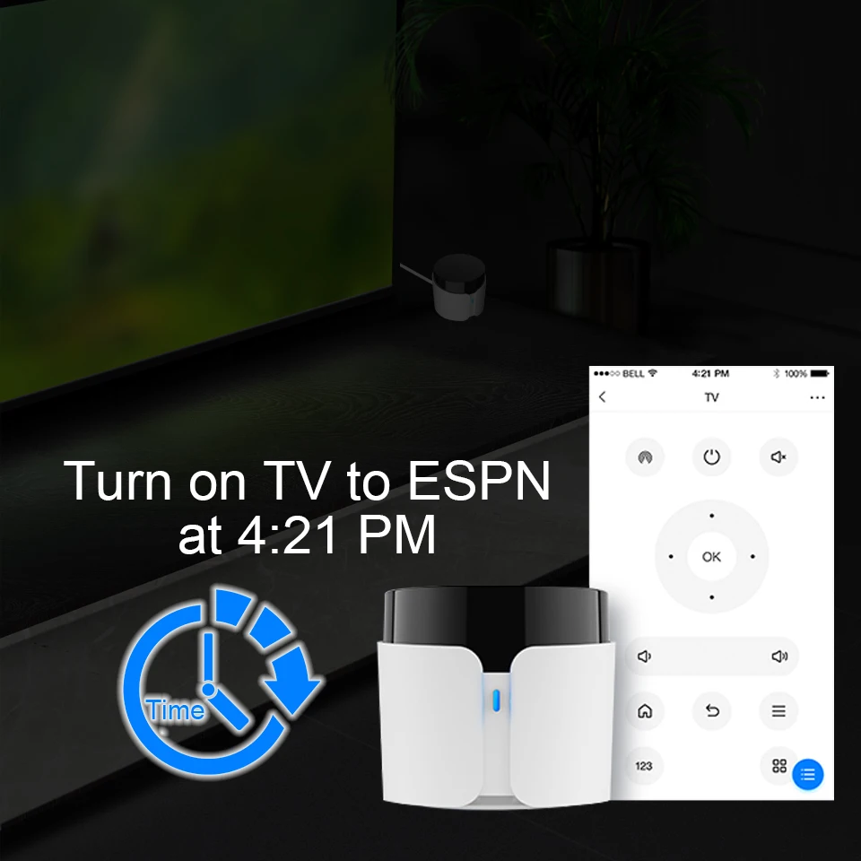 Bestcon Universal Wi-Fi Remote_RM4C Pro (WIFI+IR+RF)