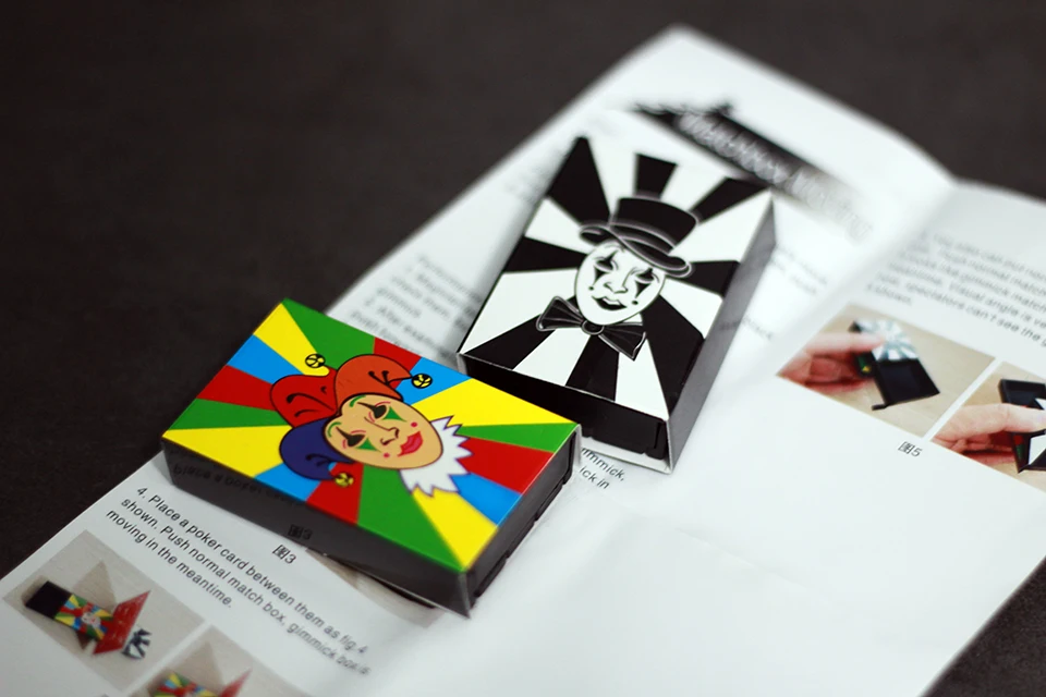 Tenyo Synchro Boxes/Matchbox(2pc/set)Mystery Box Magie Close Up ...