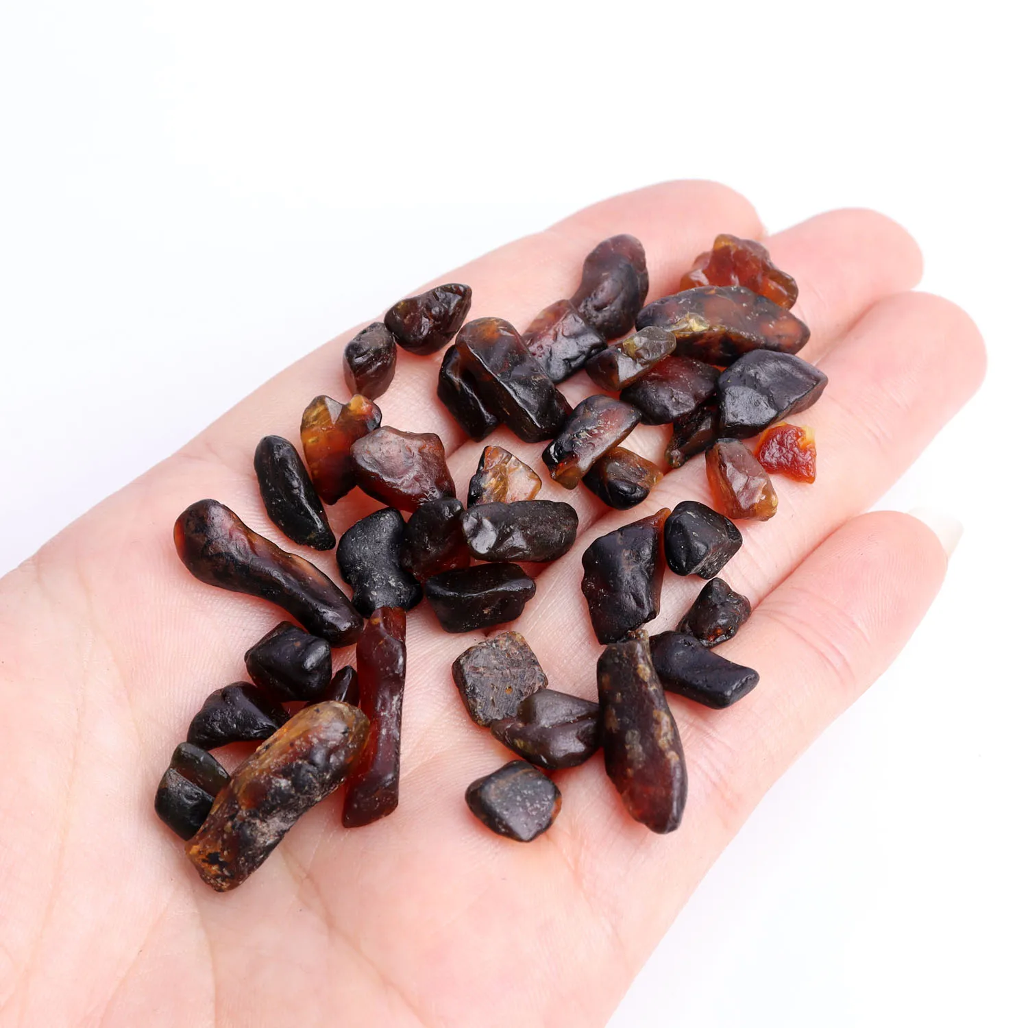 5g/pack Natural Amber Gemstones Beeswax Stone Rock Quartz Gravel Chips ...