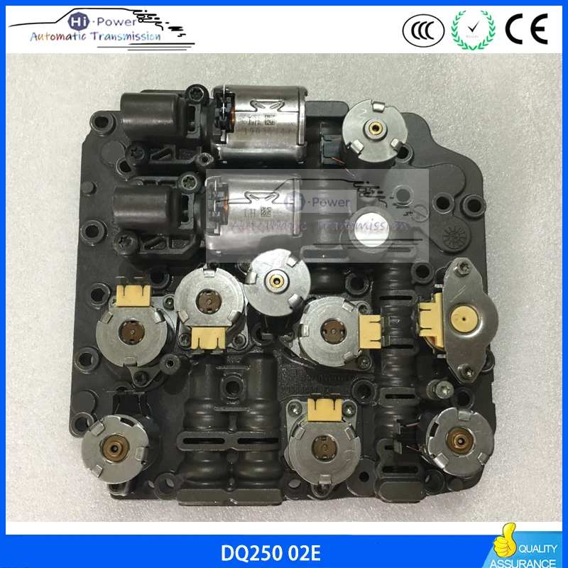 OEM 02E DQ250 transmisión solenoide de Control y el cuerpo de la ...