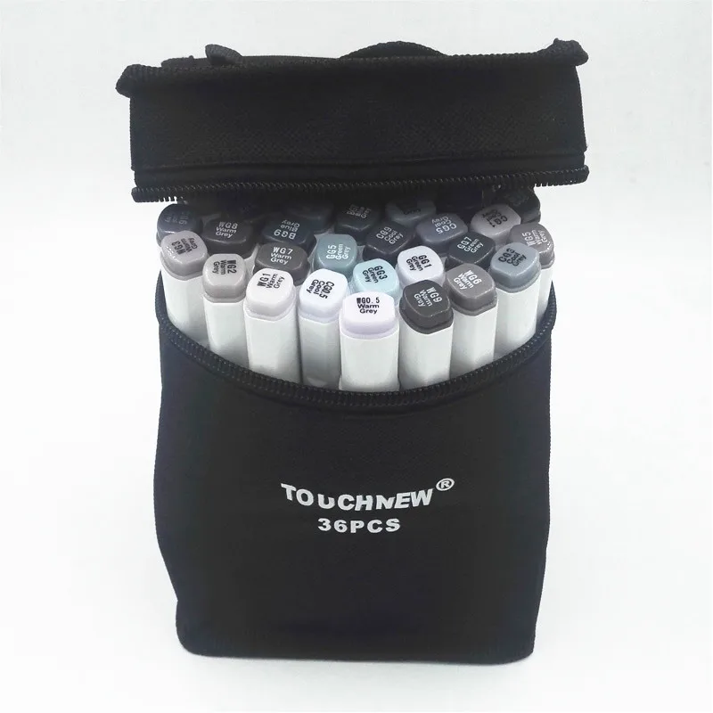 Grayscale-Art-Marker-Pen-Double-Ended-Sketch-Markers-Alcohol-Based-Ink ...