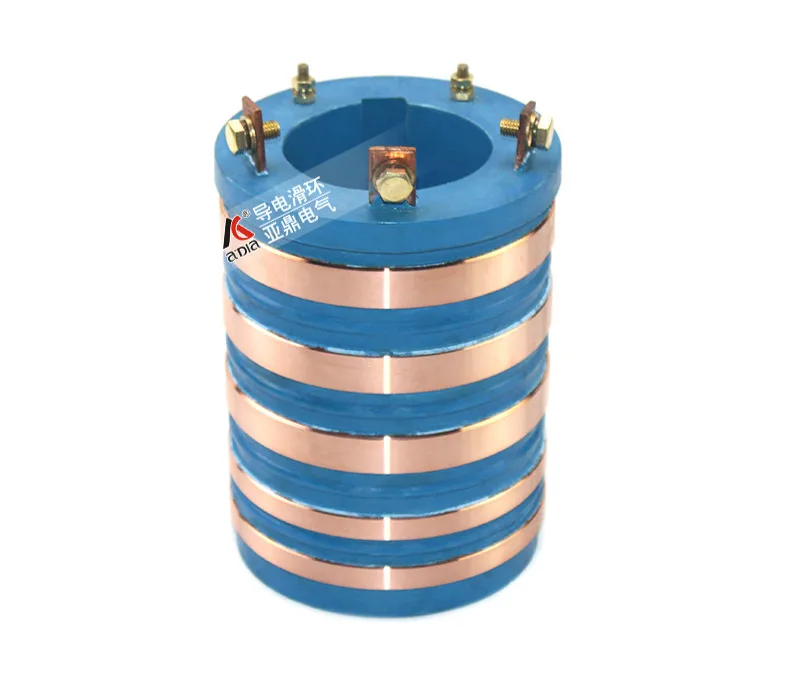 220V380V5-carbon-brush-type-conductive-slip-ring-copper-power-supply ...