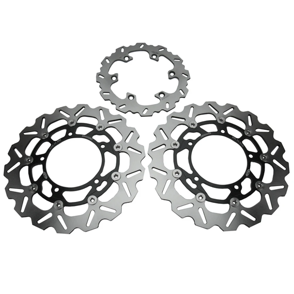 For-Suzuki-Hayabusa-GSX1300R-Motorbike-Front-Rear-Brake-Disc-Rotors-Set ...