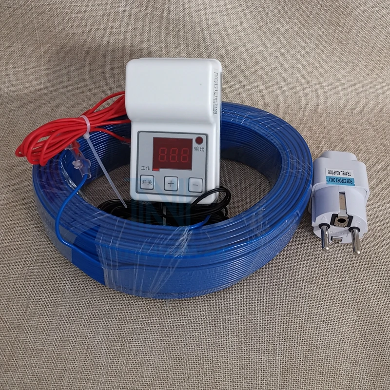 Heating Wire+Temperature Controller Set Greenhouse Warm Underfloor ...