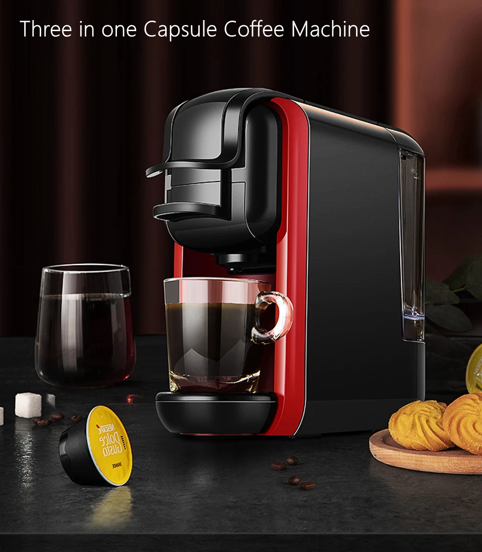 Capsule Espresso Machine Expresso Coffee Machine, 220V 19Bar Coffee ...