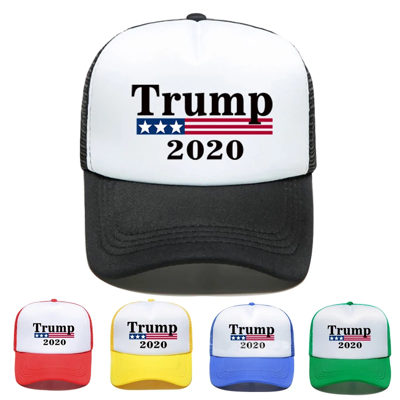 Men's Baseball Cap Trump 2020 U.S. Presidential Election Mesh ...