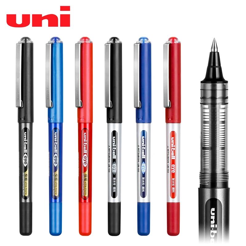 Uni UB 150 Water Resistant Bead Pen Straight Type Signature Pen 0.5 Mm ...