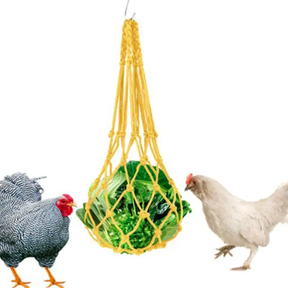 cotton-rope-feeding-net-bag-rooster-hen-woven-feeder-with-hanging ...