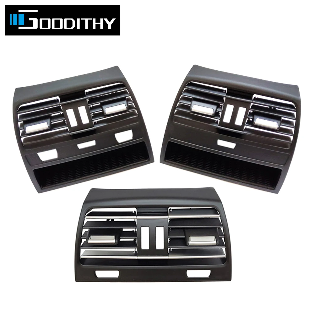 Car-Fresh-Rear-Air-Conditioner-AC-Vent-Grille-Panel-Outlet-Cover-Trim ...