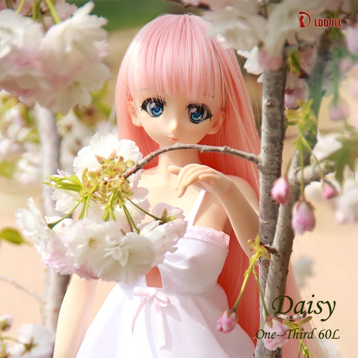 LDDOLL 60CM 1/3 BJD \ DD \ SD \ SFD 실리콘 심리스 인형 바디, 큰 부드러운 가슴 + 눈 + 메이크업 ...