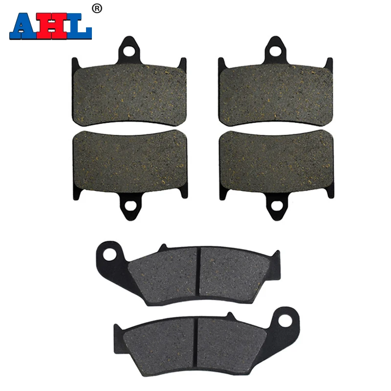 Motorcycle Parts Front & Rear Brake Pads Kit For Honda VFR400 VFR 400 ...