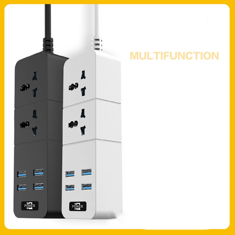 Switch-Universal-Multi-Power-Outlets-USB-Port-Charger-Plug-Electrical ...