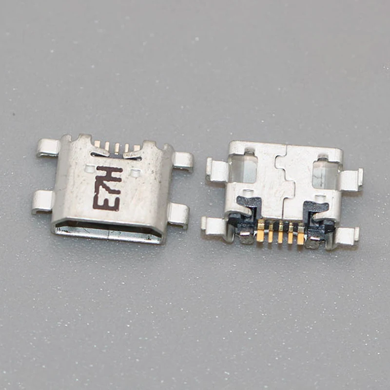 10 100PCS Micro USB connector For ZTE U807 N983 N807 U956 N5 N909 U5 ...