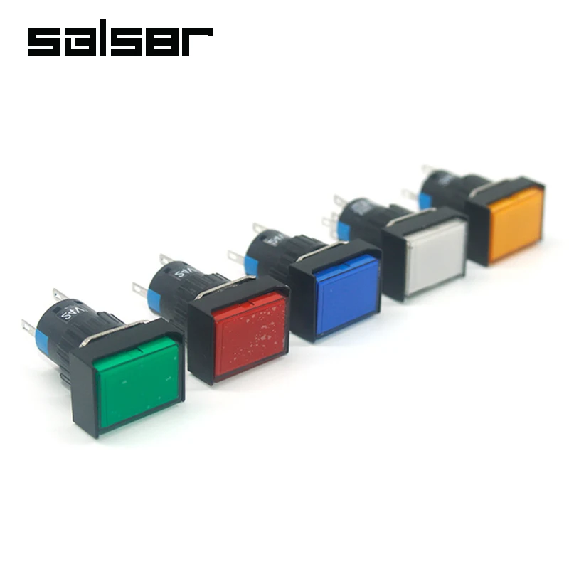 Push Button Switches Rectangular | Power Push Button Switch | Momentary ...