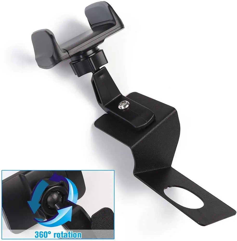 2-In-1-Phone-Mount-Bracket-Center-Console-Mobile-Phone-Holder-Anti ...