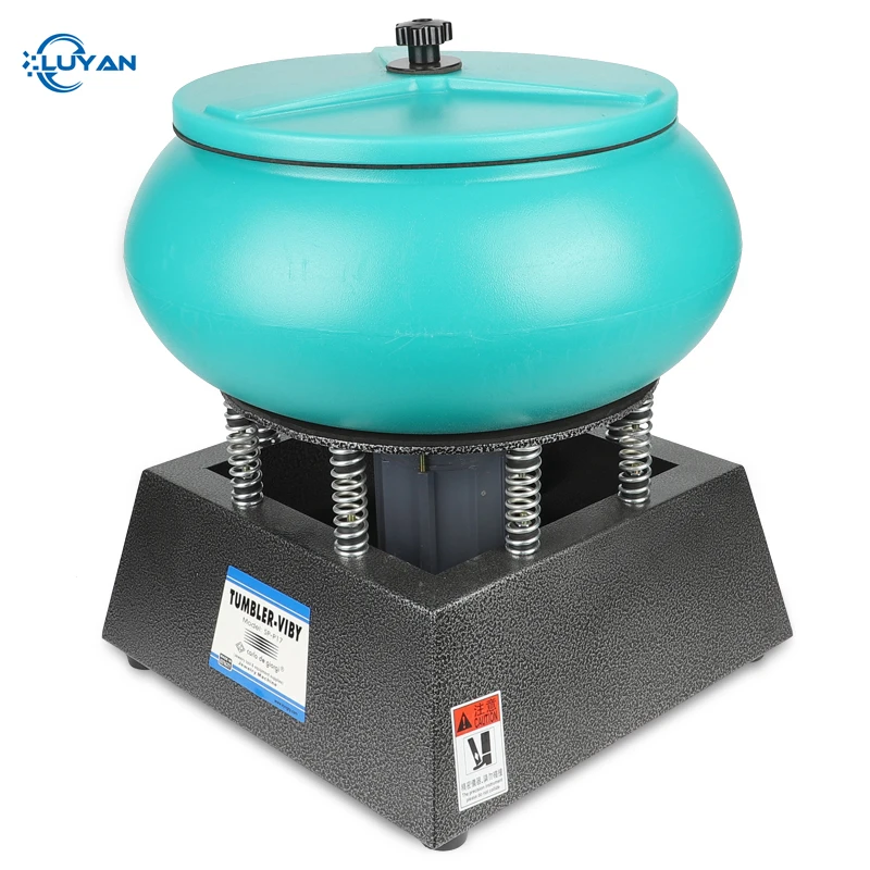 Large 17''jewelry Vibratory Tumbler Capacity 9kg Polisher Vibrating ...