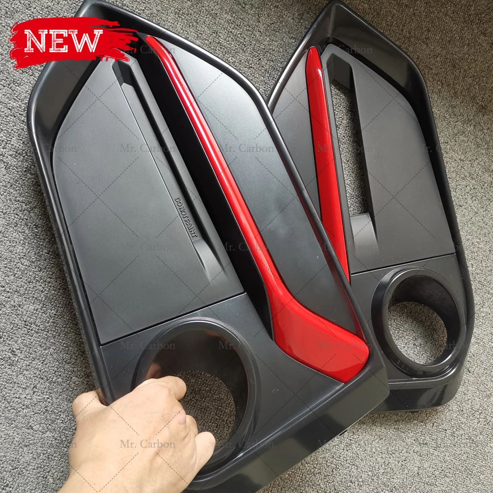 FOR HATCHBACK CIVIC FK7 (JUST FOR FK8 TYPE R KIT BUMPER) ABS RED/BLACK ...