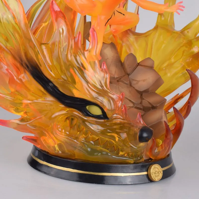 12.8"Statue NARUTO Anime Figure GK Nine tails Immortal Uzumaki Naruto ...