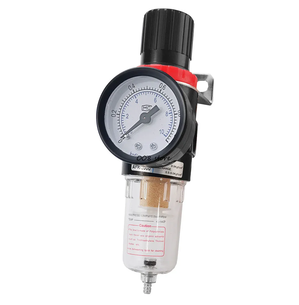 AFR-2000-Air-Filter-Regulator-Compressor-Pressure-reducing-valve-Oil ...