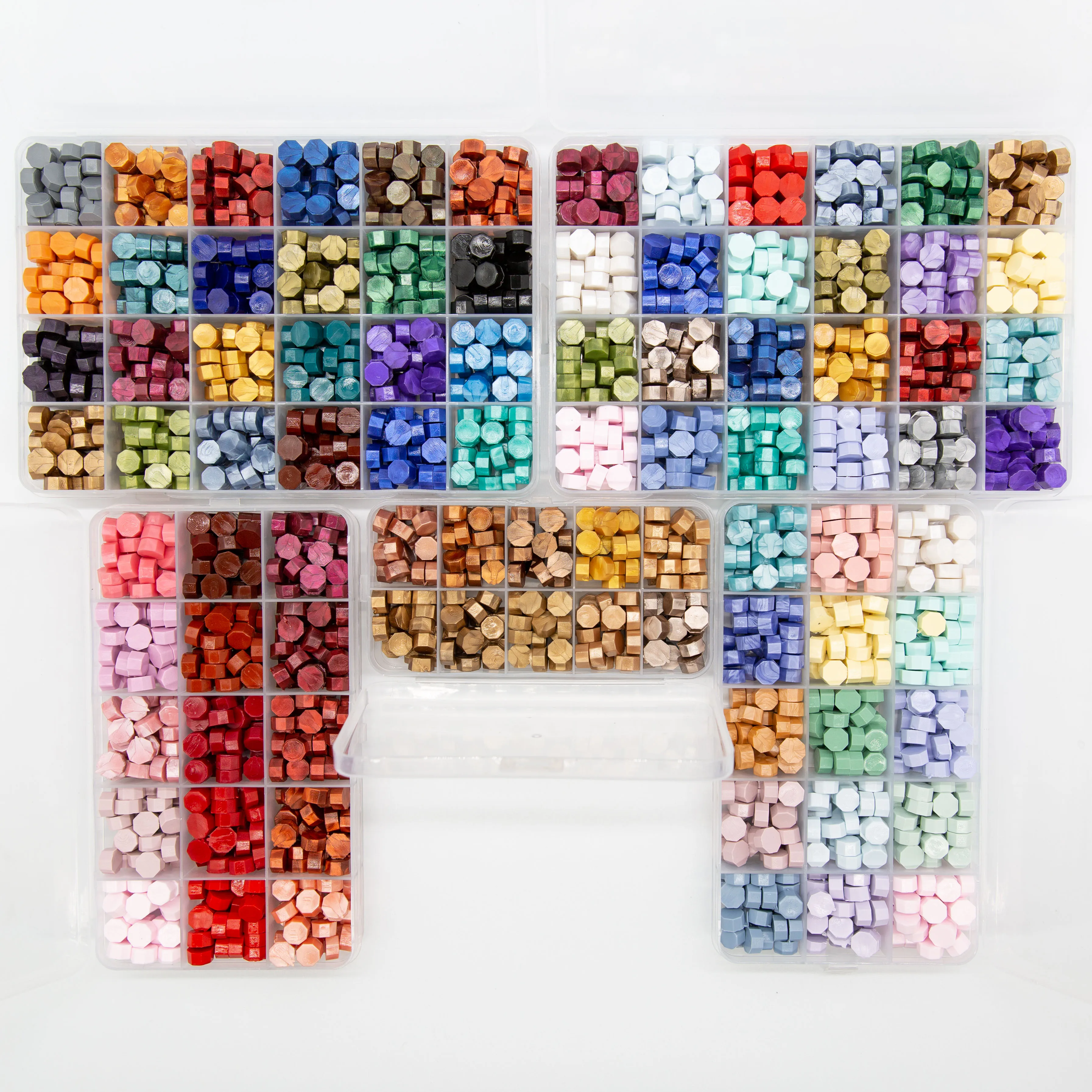 Sealing Wax box set Seal beans Stamp Beads for vintage craft Envelope ...