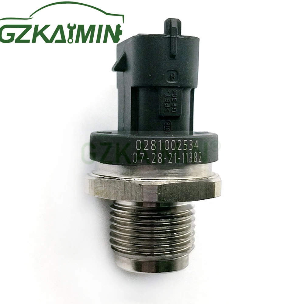 Common Fuel Rail Pressure Sensor System 0281002534 For Chevrolet Fiat ...