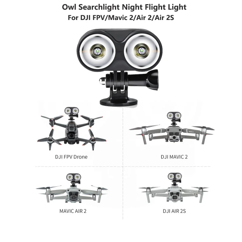Universal-LED-Searchlight-For-DJI-Mavic-3-Pro-Classic-Air-2-2S-Mavic-2 ...