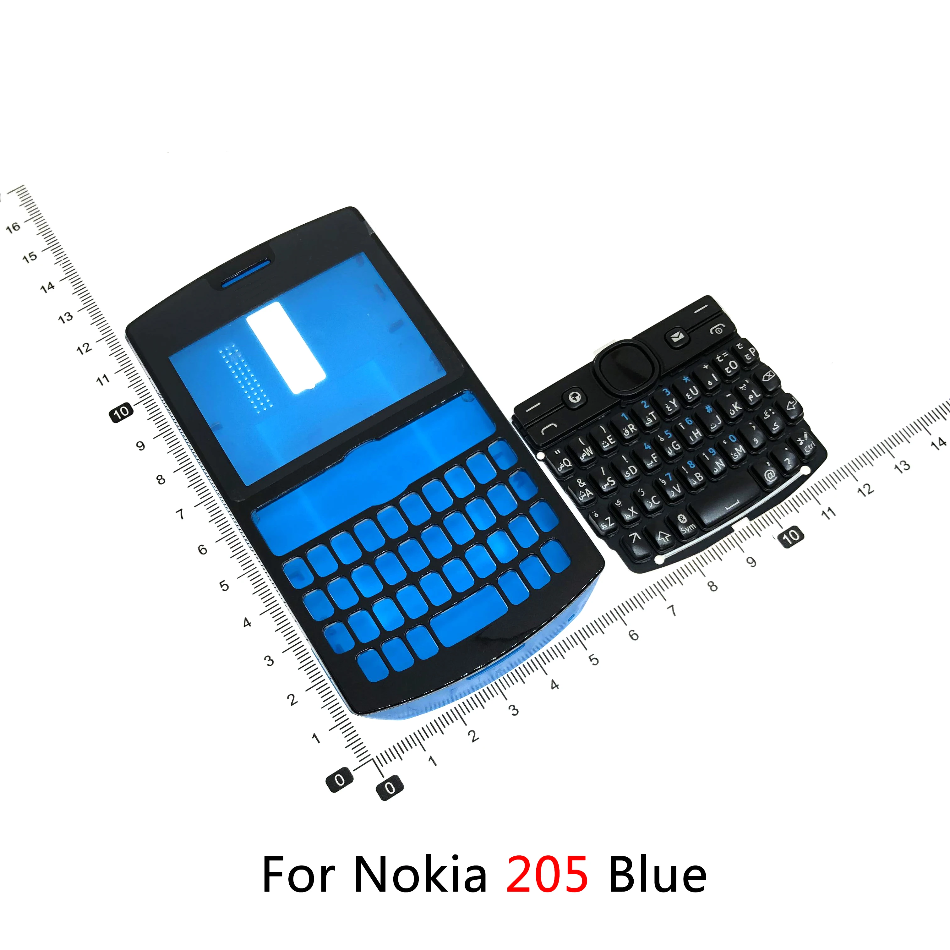 Nokia Asha 205 Black Back
