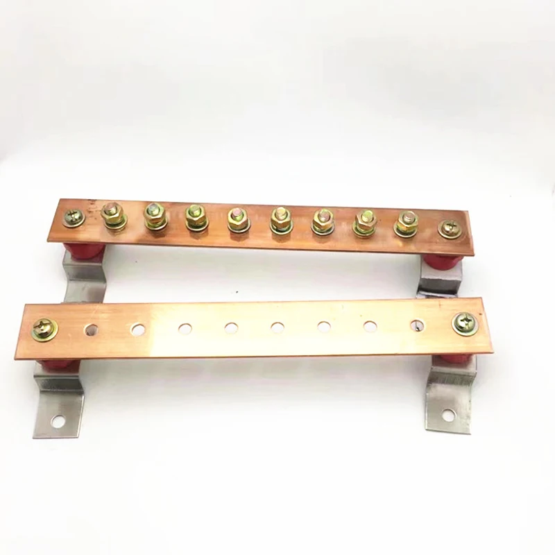 3*30*300 T2 Equipotential Copper Bus Bar Connecting Terminal Block ...