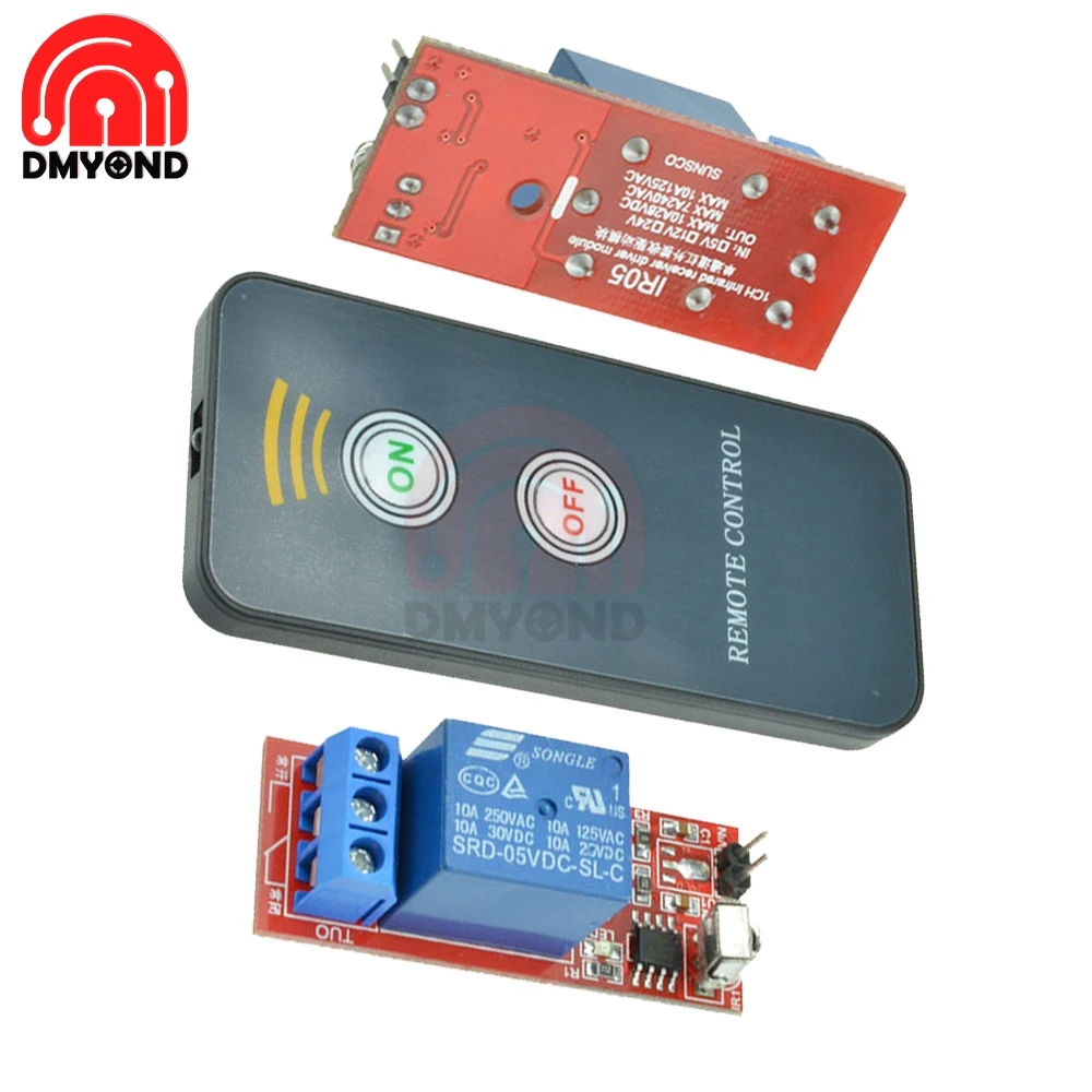Generic 5v 12v Infrared Relay Switch Temperature Control Time ...