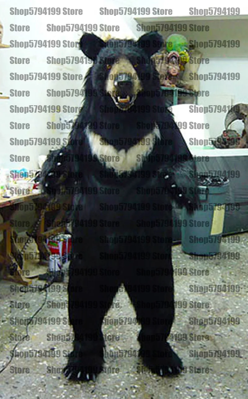 Black Bear Mascot Costume