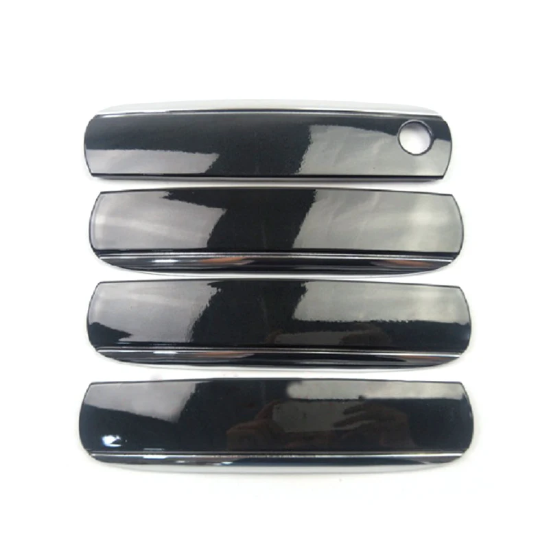 4F1839239A 4pcs/set ABS Car Outside Exterior Door Handle Cover Cap Fit ...