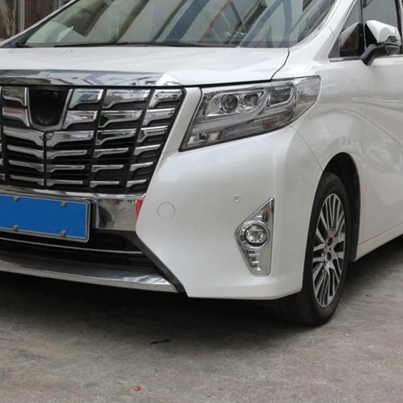 For Toyota Alphard Vellfire 2016-2018 Chrome External Front And Rear ...