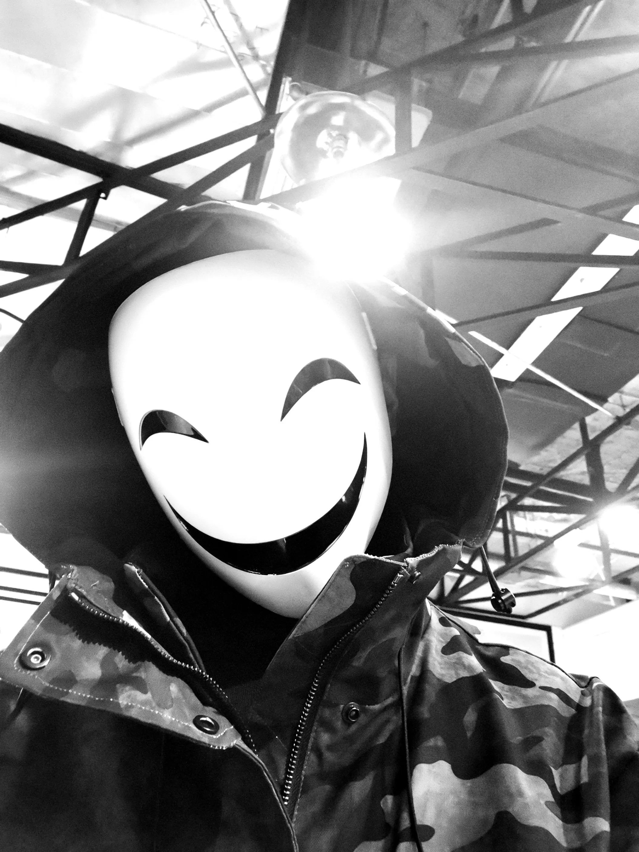 Black Bullet Hiruko Cosplay Mask - AllCosplay.com