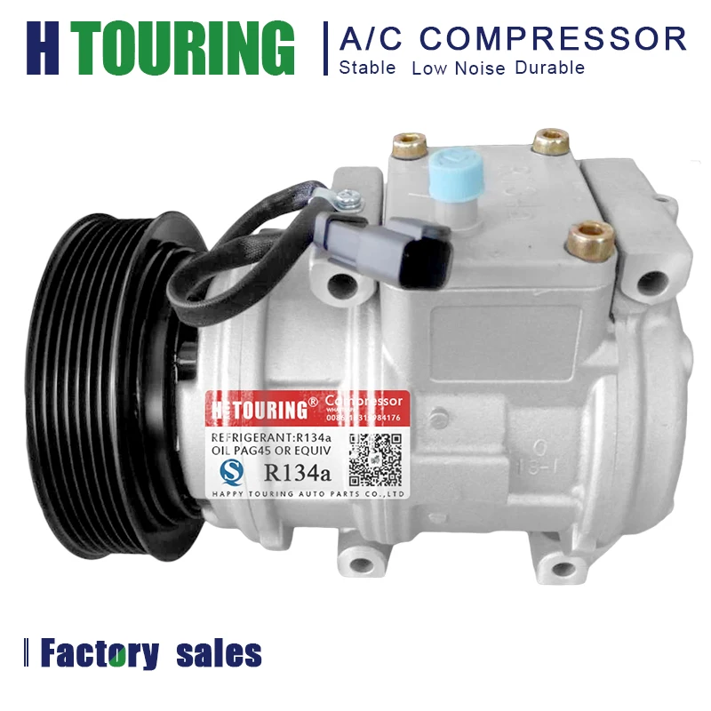10PA17C Auto A/C Compressor For Land Rover Discovery Range Rover 4.0L 4 ...