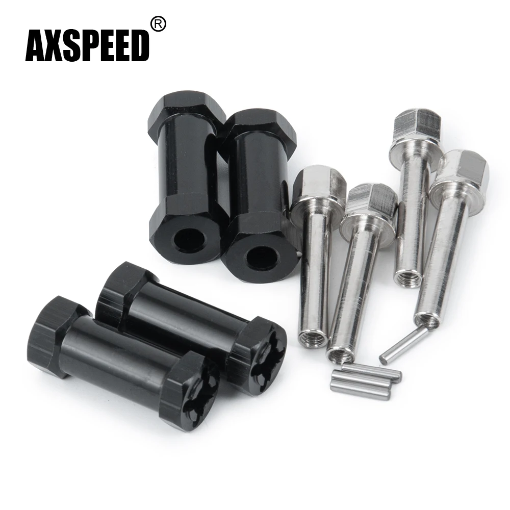 AXSPEED-4pcs-Aluminum-RC-Car-12mm-Hex-Wheel-Hub-Drive-Adaptor-15-20 ...