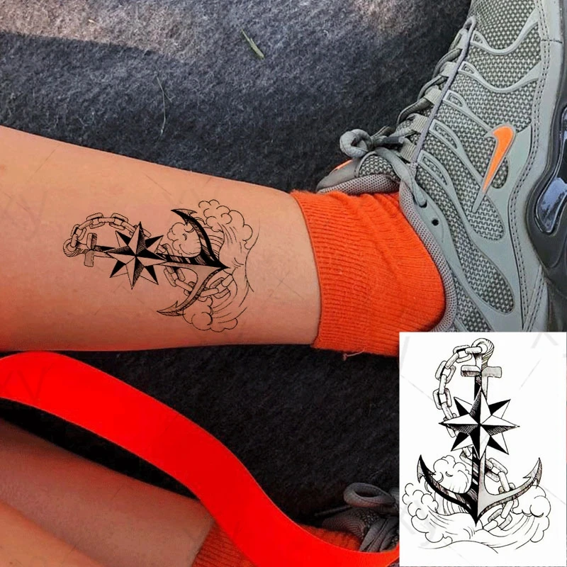 Nike Swoosh Tattoo On Chest