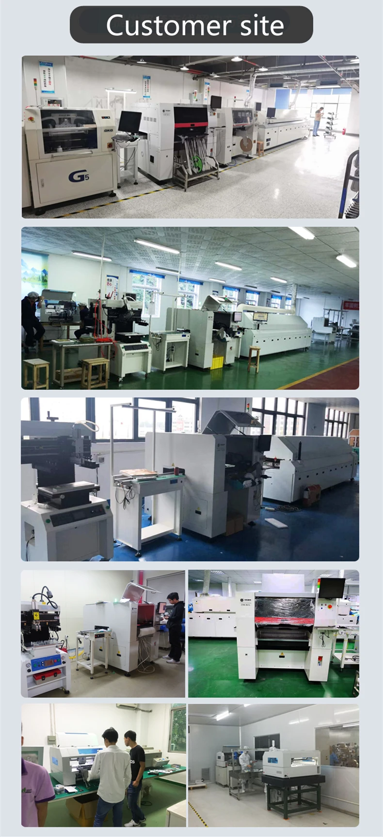 8 Heads 80 Feeders Charmhigh TM08 SMD SMT Pick and Place Machine, Full ...