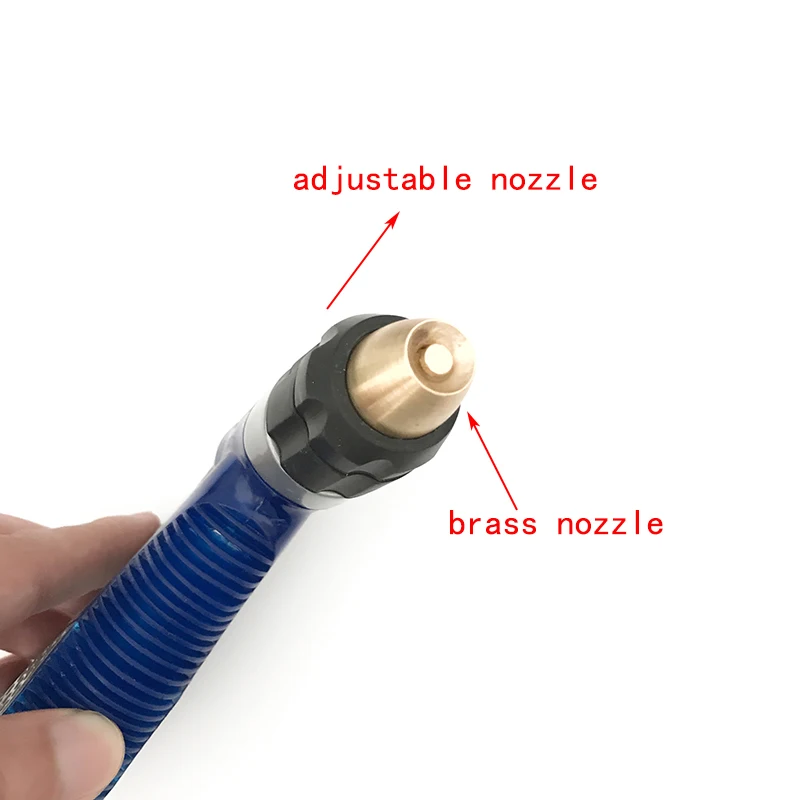 TUYAU - BUSE - ACCESSOIRE DE BUSE,--Pistolet à eau haute pression avec buses en laiton réglables ...