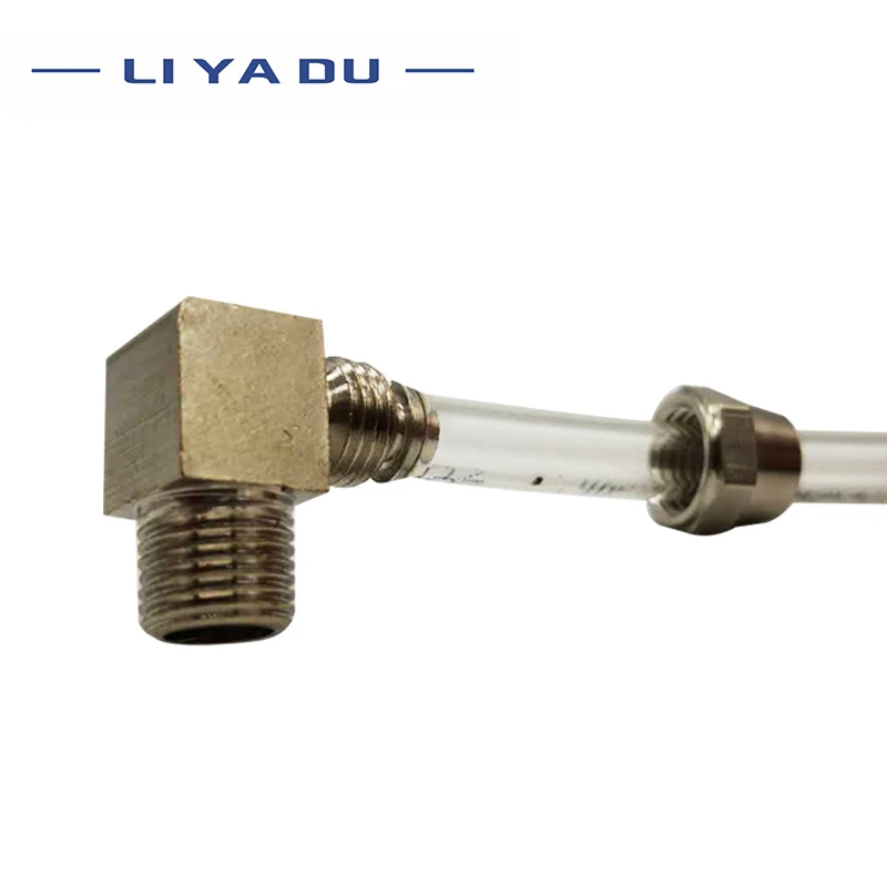 PL4 6 Tube to m5 m6 1/8 1/4 Pneumatic Fittings Tube connected 90 degrees Male Thread Air Hose ...