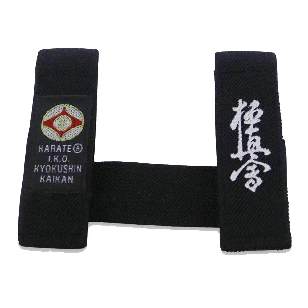Sinobudo Kyokushin | Karate Belt Fixers | Karate Accessories | Black ...