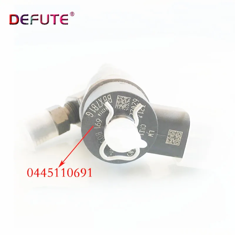 Rail fuel injector 0445110691 rail injector assembly, DLLA155P2312 fuel ...