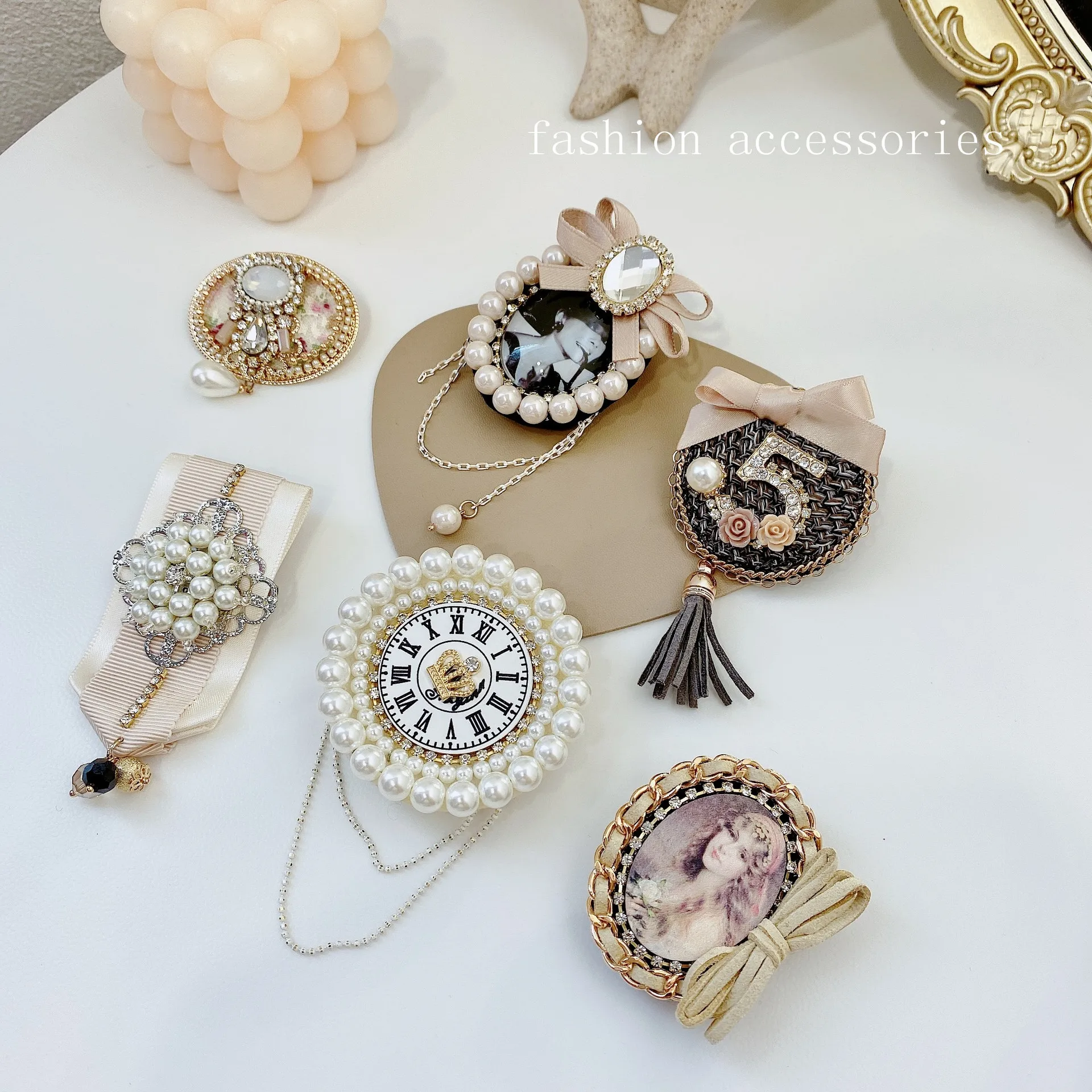 Coat Accessories | Palace Uniform | Brooches - Retro Corsage Brooches ...