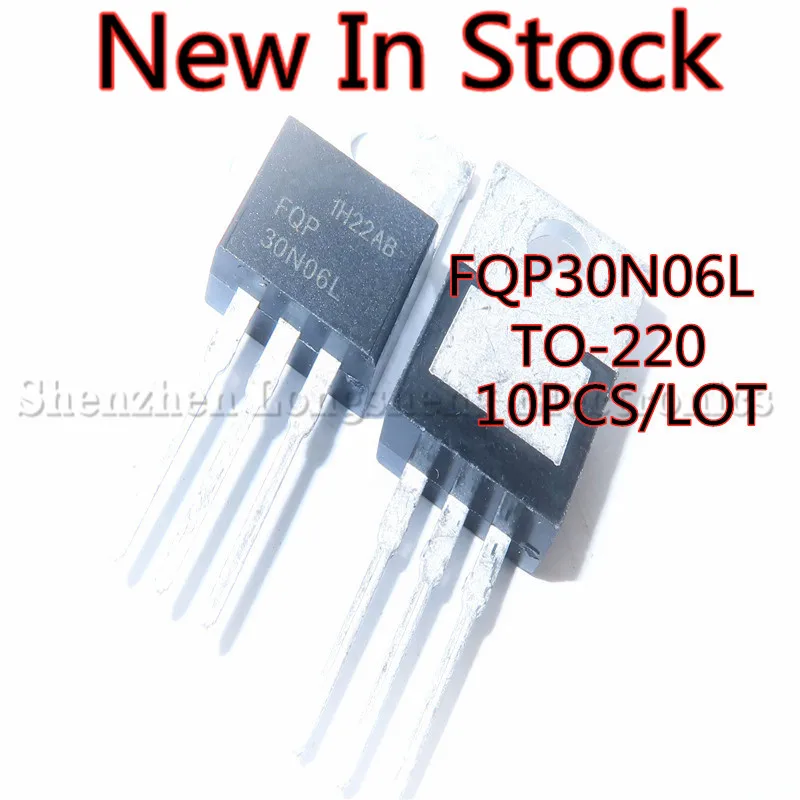 10pcs/lot New 30n06l Fqp30n06l To-220 Npn Fet 30a 60v Transistor In ...