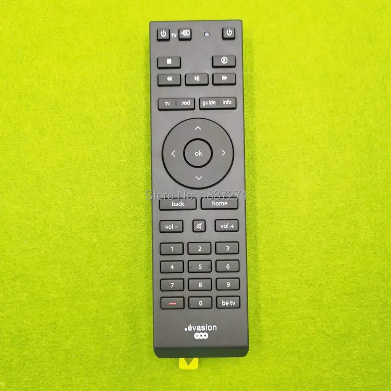 Original Remote Control ISB8430-RCU-VOO For Evasion Set-Top Box