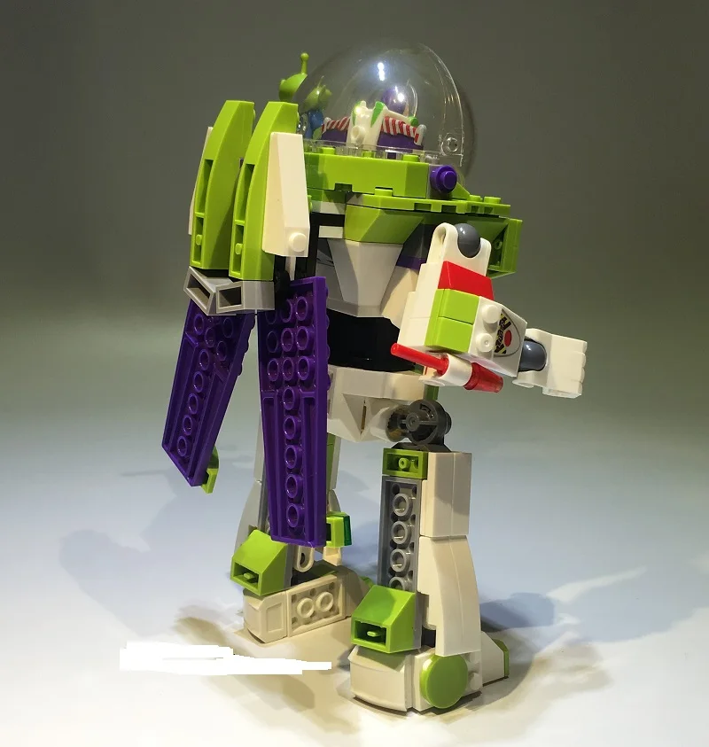 New Toy Story 3 4 Buzz Lightyear Mech Warrior Animated Character Action ...