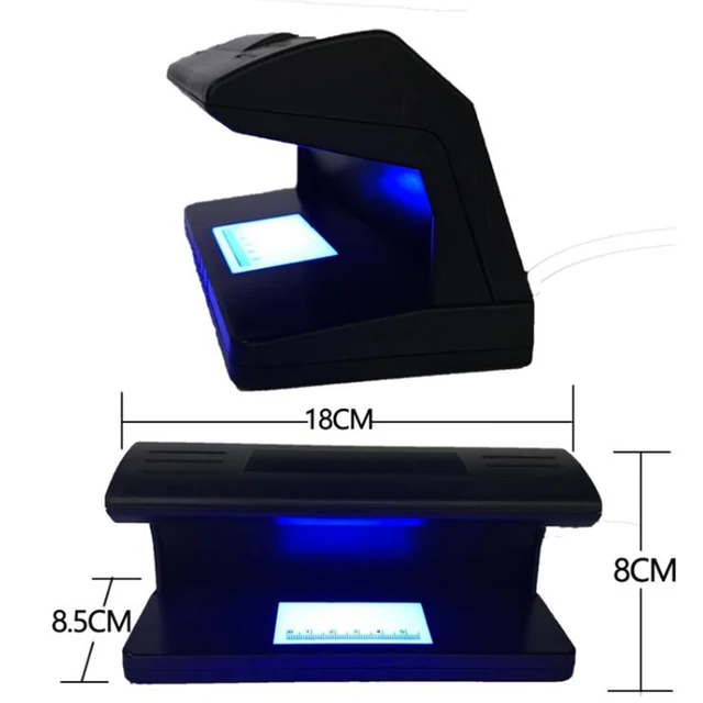LED Counterfeit Money Detector 365nm UV Light Bill Verifier UV ...
