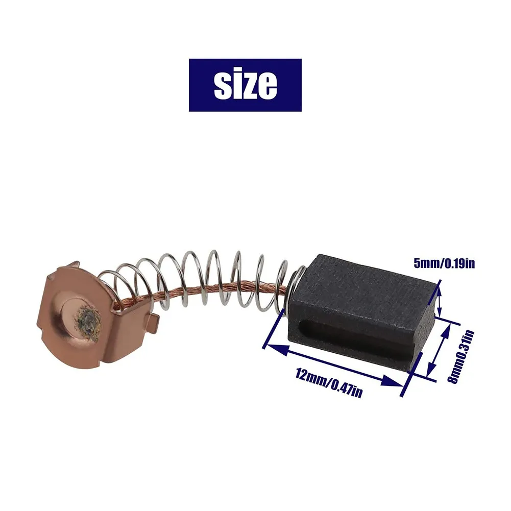 4Dcs 12X8X5 Mm Szénkefe Motoros Kefe A Ws125 Fekete És Decker G720 ...